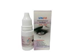 Buy Gutt Chloramphenicol Eye Drops 10ml (vinco) online in Nigeria