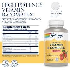Buy Solaray B-Complex Chewable x 50 Chewable online in Nigeria