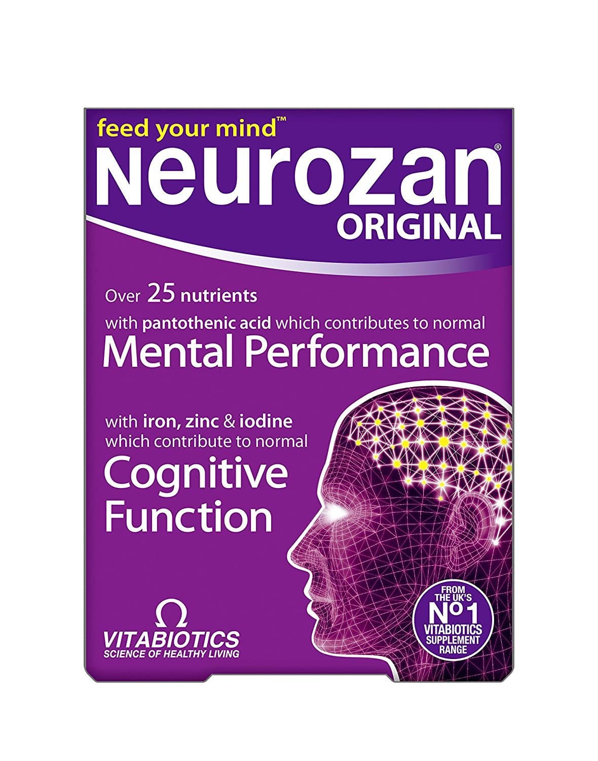 Buy Vitabiotics Neurozan Originalx 30 Tablets online in Nigeria