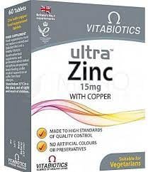 Buy Vitabiotics Ultra Zinc 15Mg With Copper x 60 Table online in Nigeria